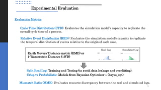 Discovery and Simulation of Business Processes with Probabilistic Resource Availability ...