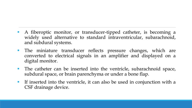 ICP management.pptx | Heart and Cardiovascular Diseases | Diseases and ...