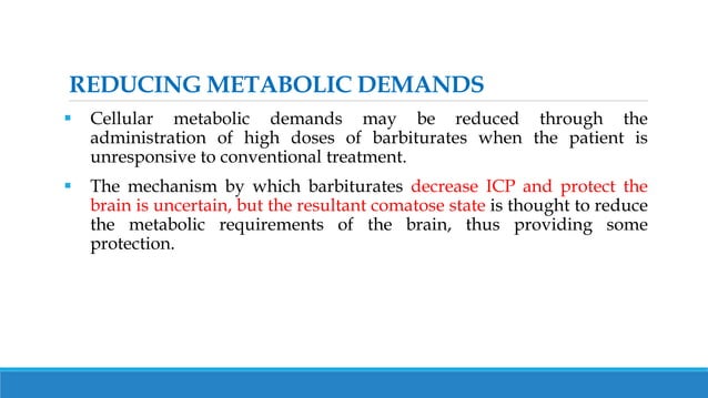 ICP management.pptx | Heart and Cardiovascular Diseases | Diseases and ...