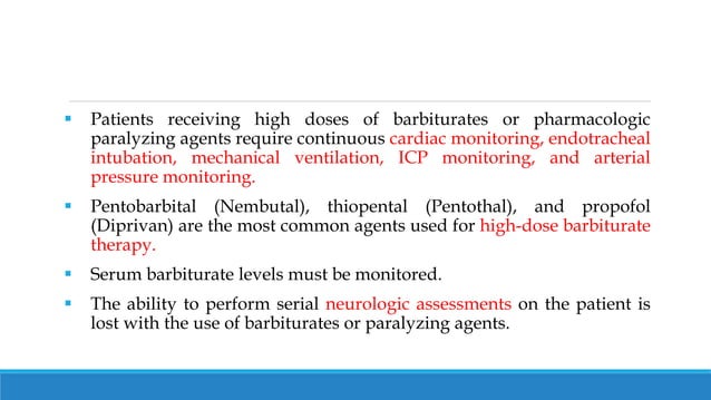 ICP management.pptx | Heart and Cardiovascular Diseases | Diseases and ...