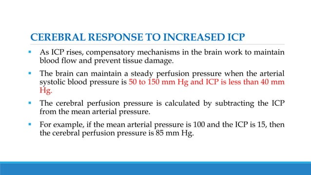 ICP management.pptx | Heart and Cardiovascular Diseases | Diseases and ...