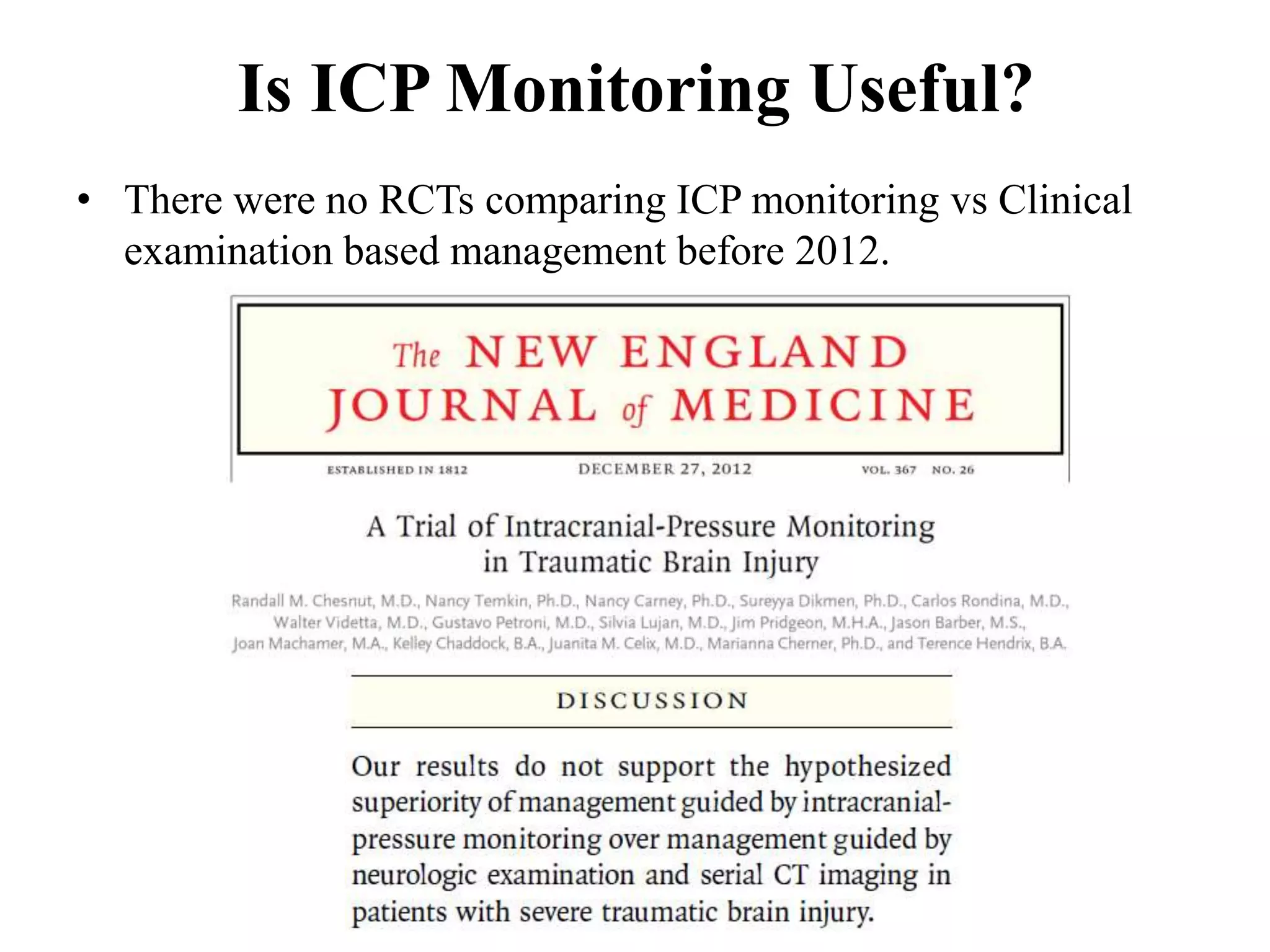 Icp monitoring seminar | PPTX