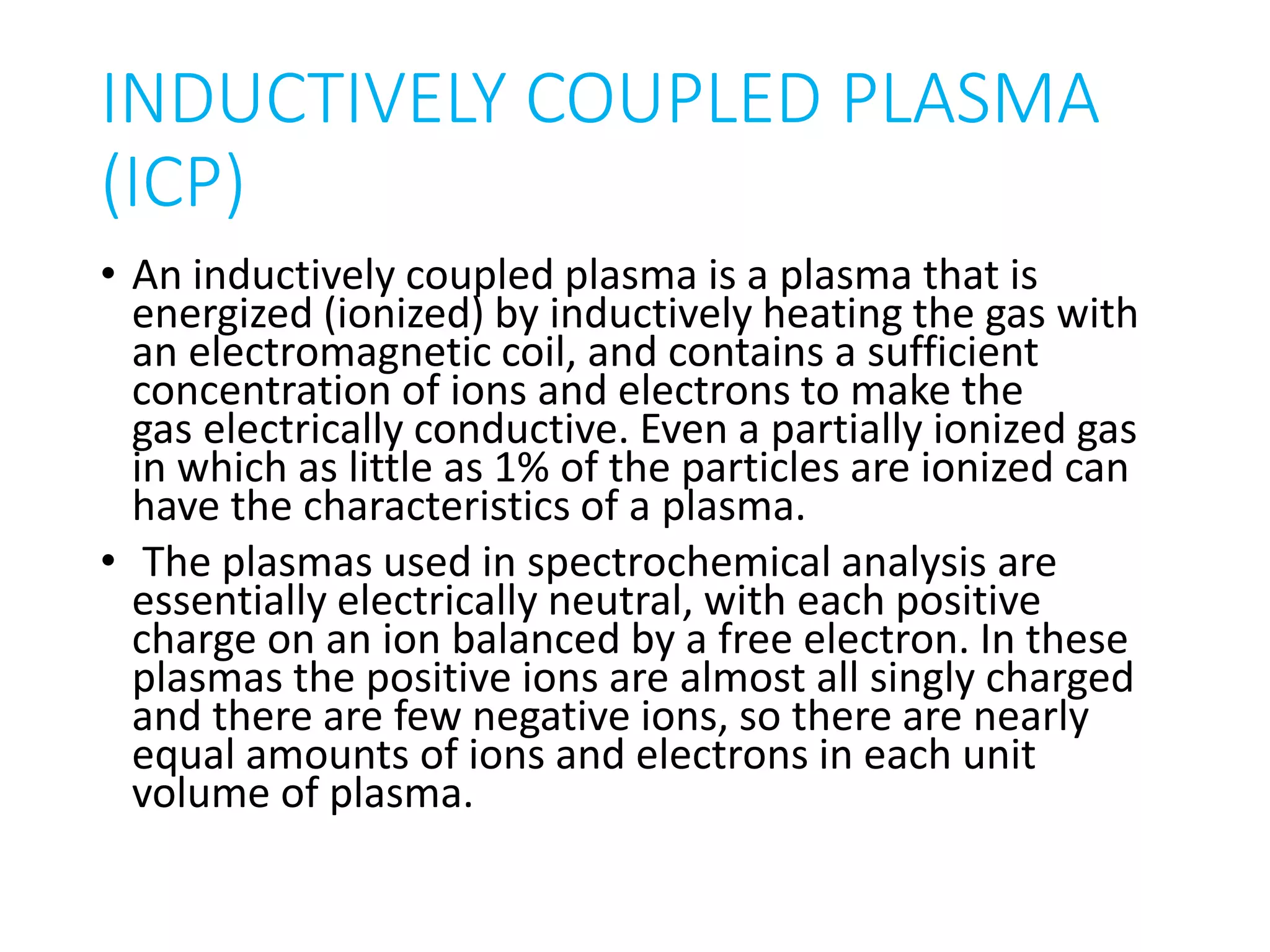 inductively coupled mass spectrometer | PPTX