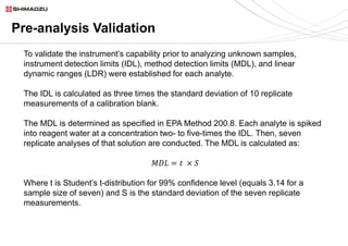 Analysis of Trace Elements in Water by EPA Method 200.8 using ICP Mass ...