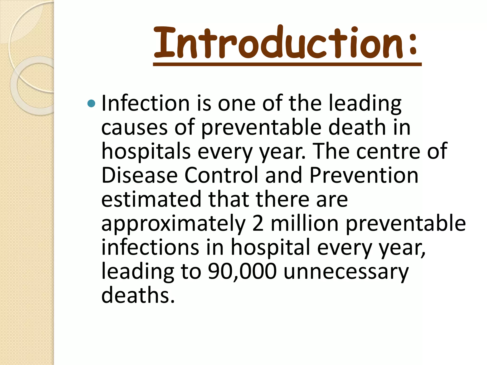 Infection prevention ppt | PPTX
