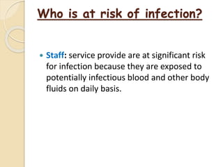 Infection prevention ppt | PPTX