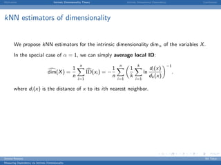 Measuring Dependency via Intrinsic Dimensionality (ICPR 2016) | PDF