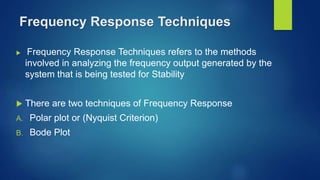Frequency Response Techniques | PPTX | Science