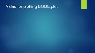 Frequency Response Techniques | PPTX