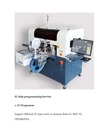 IC Programming service — Hitech Circuits Co., Limited | PDF