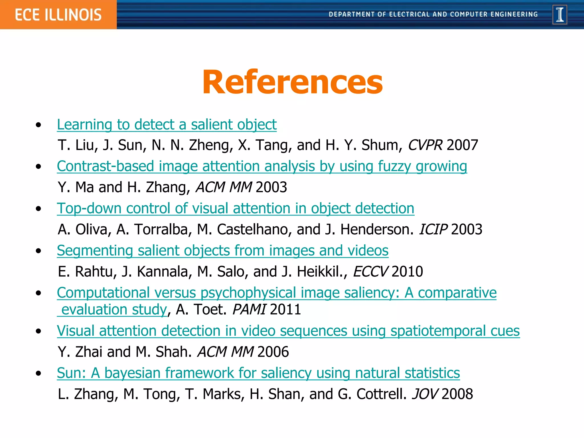 Saliency Detection via Divergence Analysis: A Unified Perspective ICPR 2012 | PDF