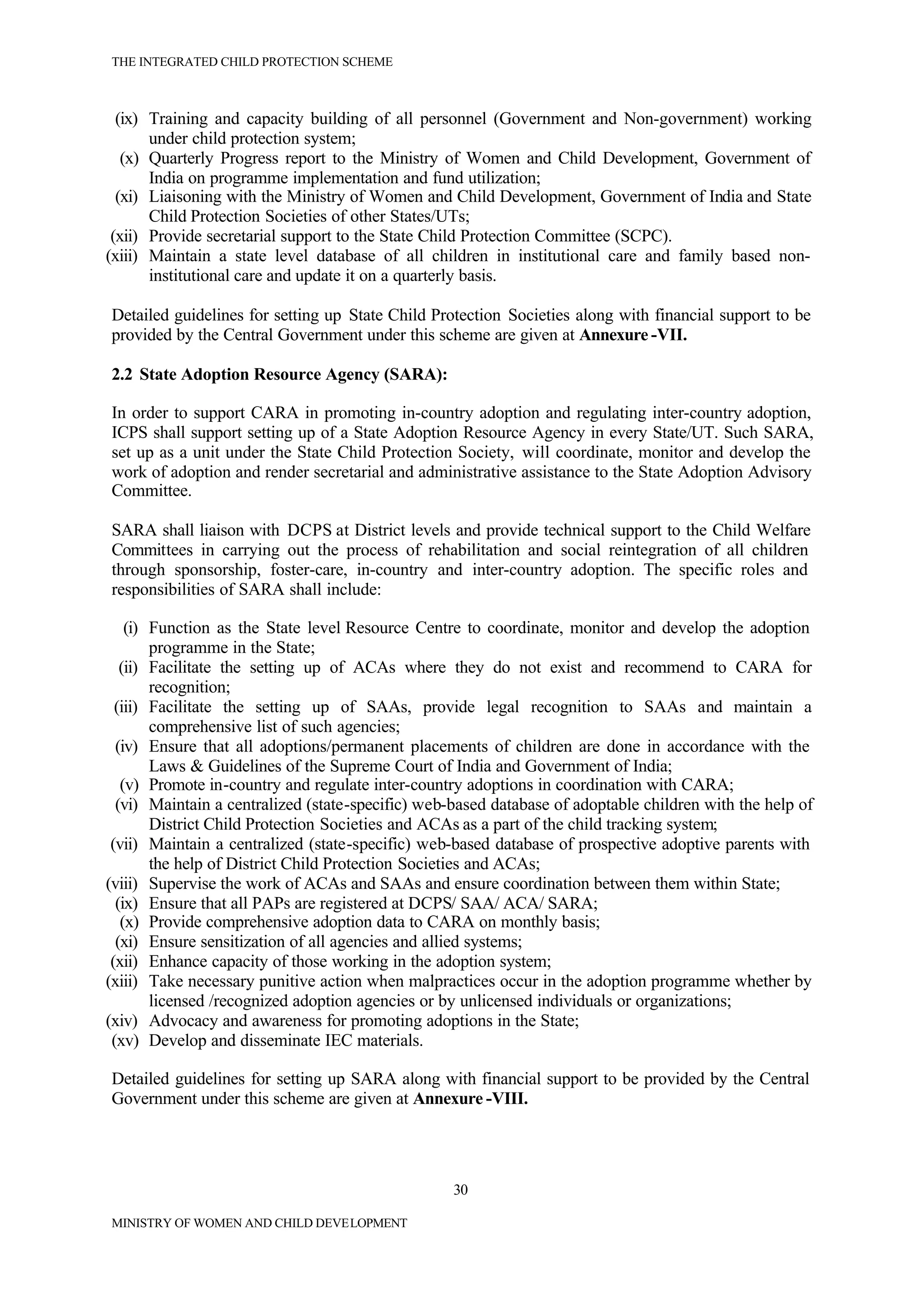 Integrated Child Protection Scheme | PDF