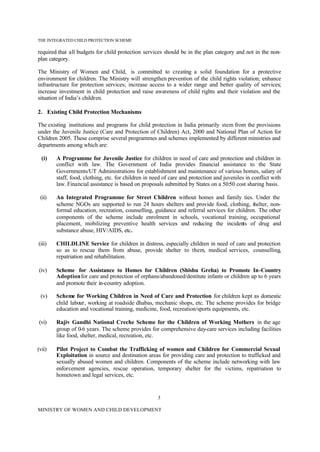 Integrated Child Protection Scheme | PDF