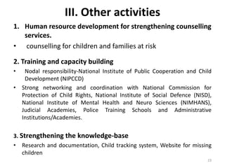 THE INTEGRATED CHILD PROTECTION SCHEME (ICPS) | PPTX