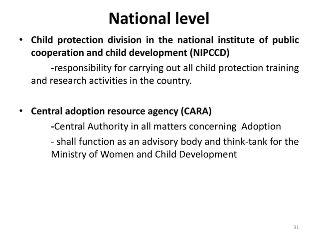 THE INTEGRATED CHILD PROTECTION SCHEME (ICPS) | PPTX