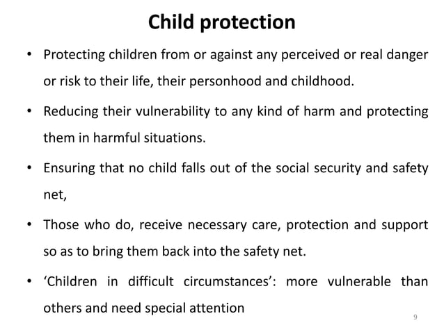 THE INTEGRATED CHILD PROTECTION SCHEME (ICPS) | PPTX