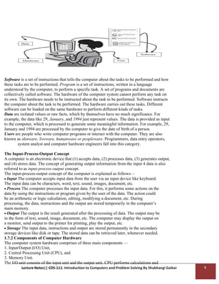 Introduction to Computer UNIT 1 notes.pdf