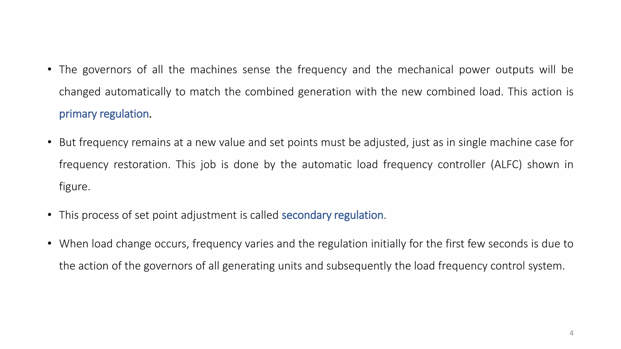 LOAD FREQUENCY AND VOLTAGE GENERATION CONTROL | PPTX