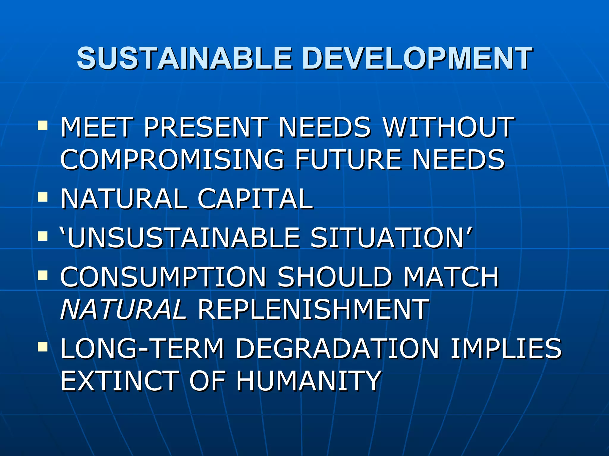 SUSTAINABLE DEVELOPMENT - A MAJOR CHALLENGE TO AVIATION INDUSTRY | PPT