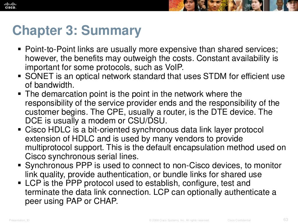 CCNAv5 - S4: Chapter3 Point to-point Connections