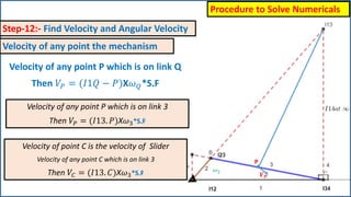 Basics of Instantaneous Center rotation | PPTX