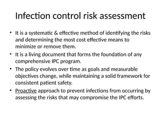 INFECTION CONTROL RISK ASSESSMENT - how to do it (4).pptx