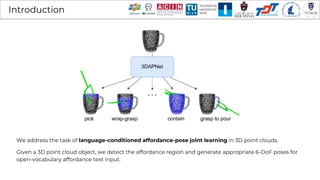 Affordance and 6DOF Pose in 3D Point Clouds.pptx