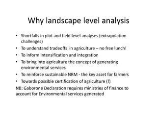 Landscape Approaches to Natural Resources Management | PDF