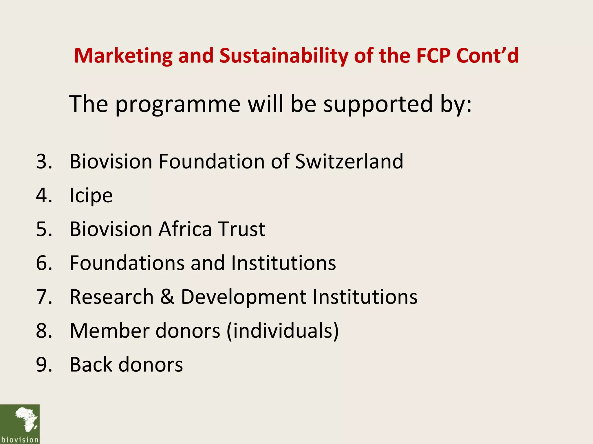 Farmer Communication Programme in Africa | PPT