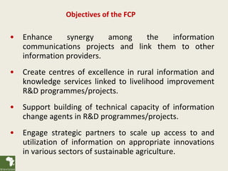 Farmer Communication Programme in Africa | PPT