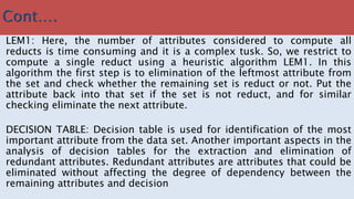 ROUGH SETS: AN APPROACH TO PREDICT KEY SYMPTOMS OF ADDICTION IN SOCIAL ...