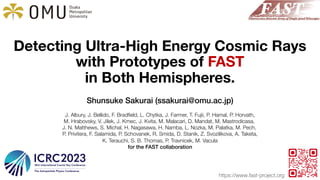 Detecting Ultra-High Energy Cosmic Rays with Prototypes of FAST in Both ...