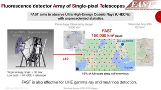 Detecting Ultra-High Energy Cosmic Rays with Prototypes of FAST in Both ...