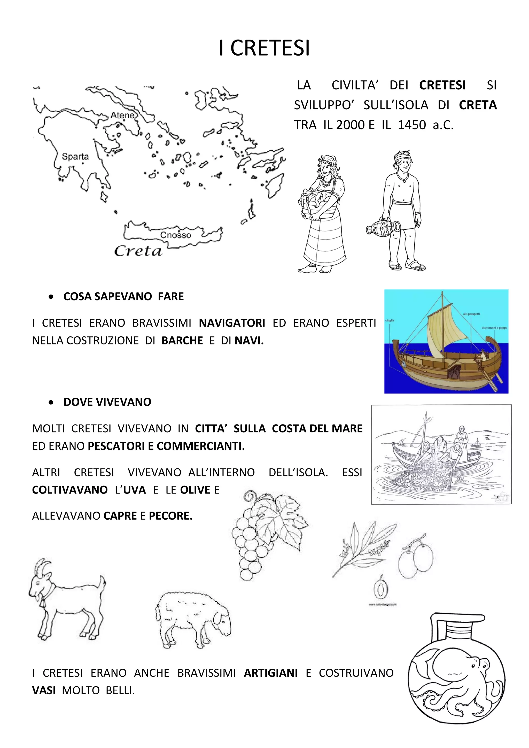 I cretesi lavoro semplificato | PDF