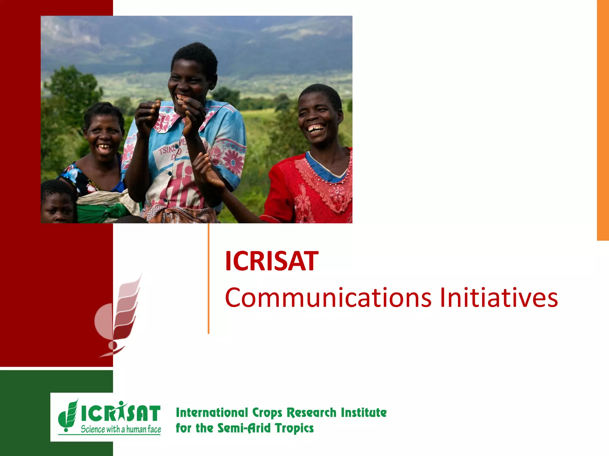 ICRISAT Communication Initiatives | PDF