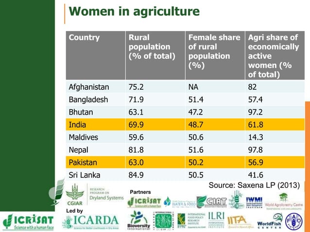 Gender Research Strategy for Dryland Systems in South Asia | PPT
