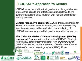 Gender Research Strategy for Dryland Systems in South Asia | PPT