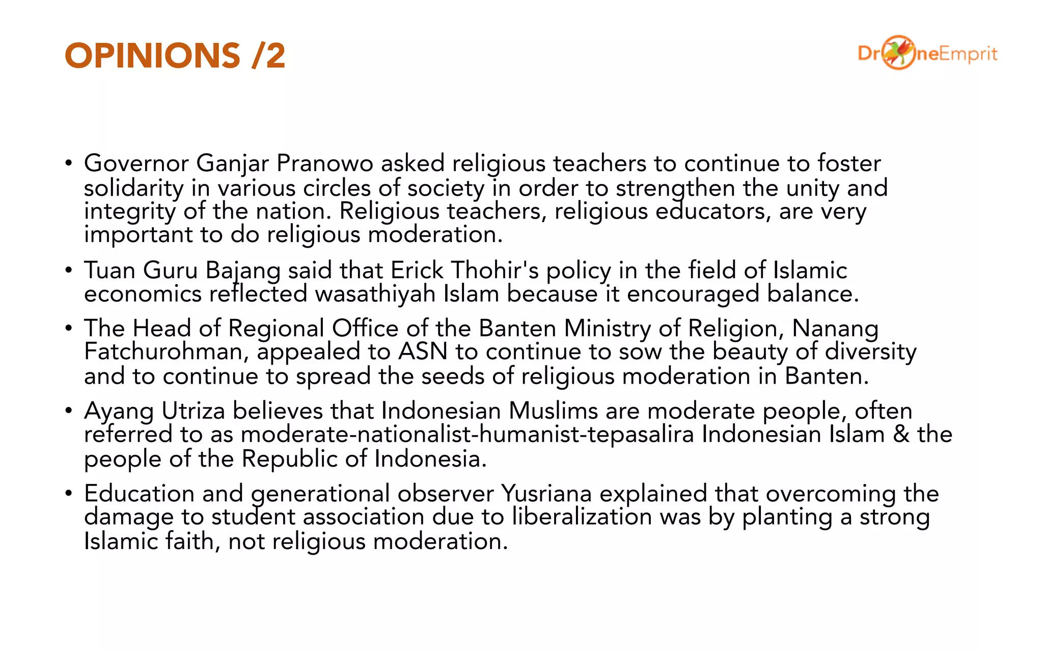 Religious Moderation | PDF