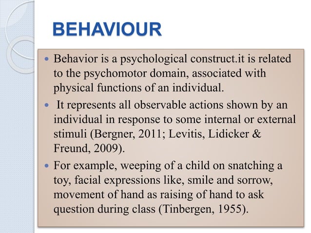 Parents attitude and behavior towards their children learning | PPT