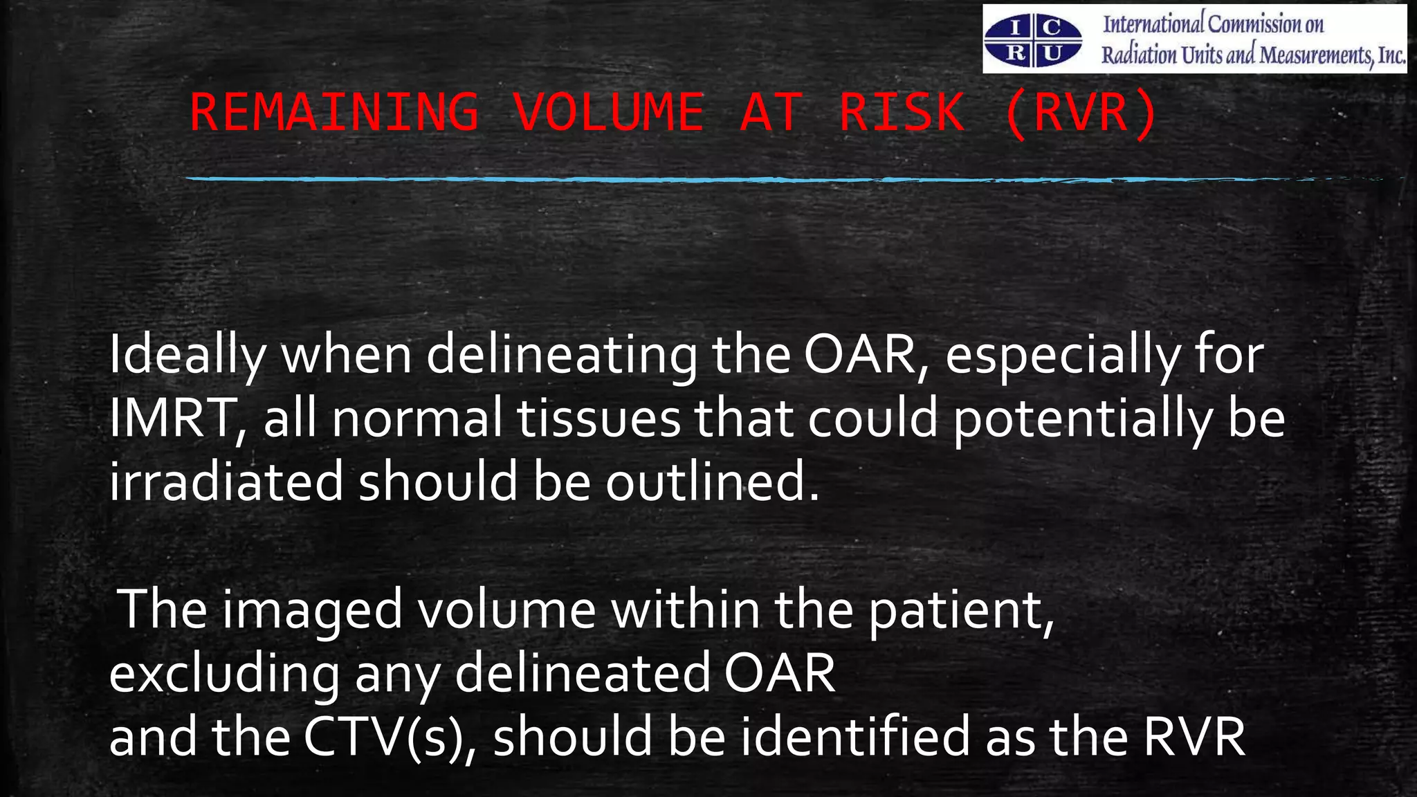 ICRU 83 report on dose prescription in IMRT | PPTX