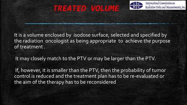 ICRU 83 report on dose prescription in IMRT | PPTX | Cancer | Diseases ...