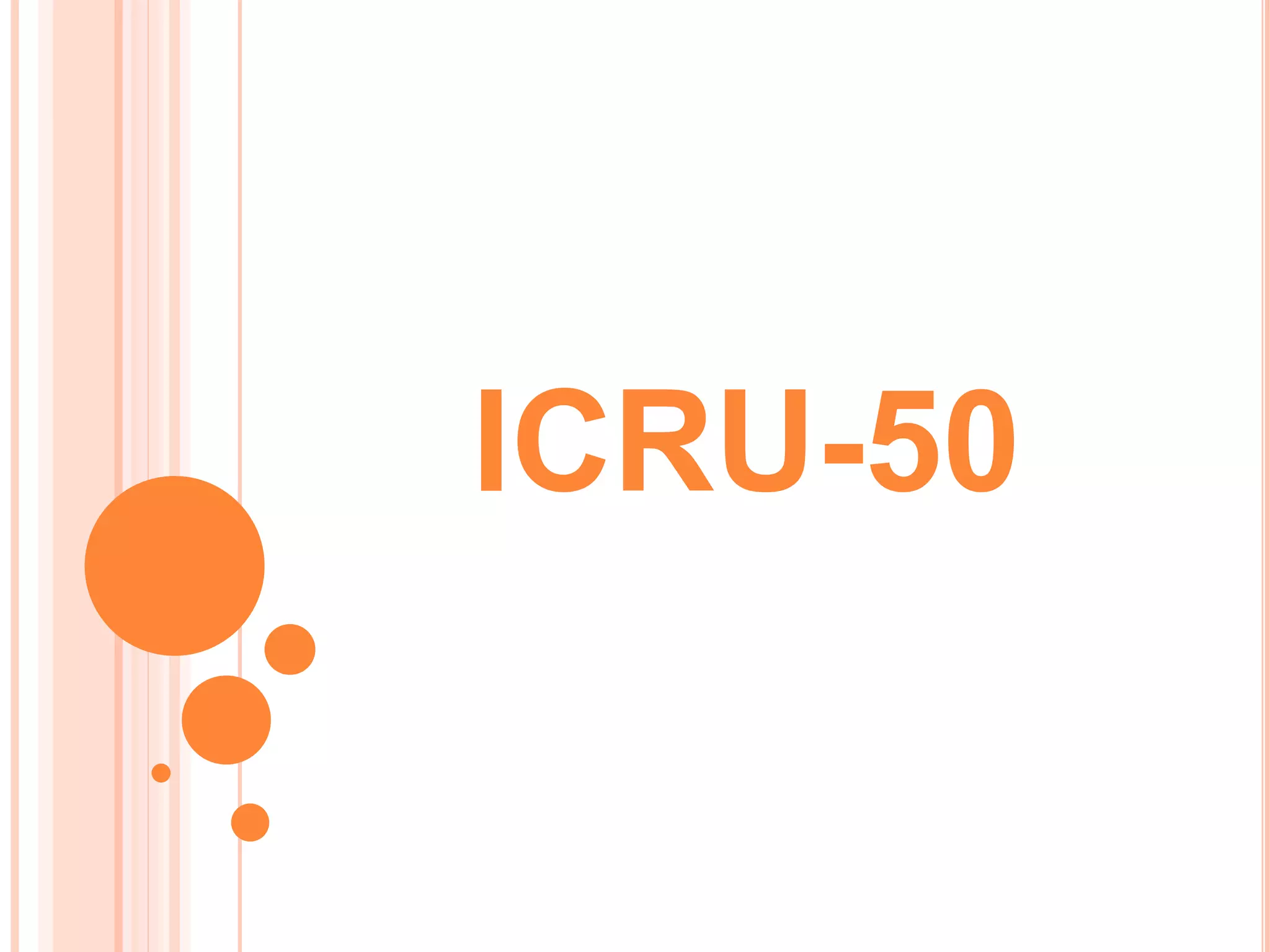 Icru – 83 dr. upasna | PPTX