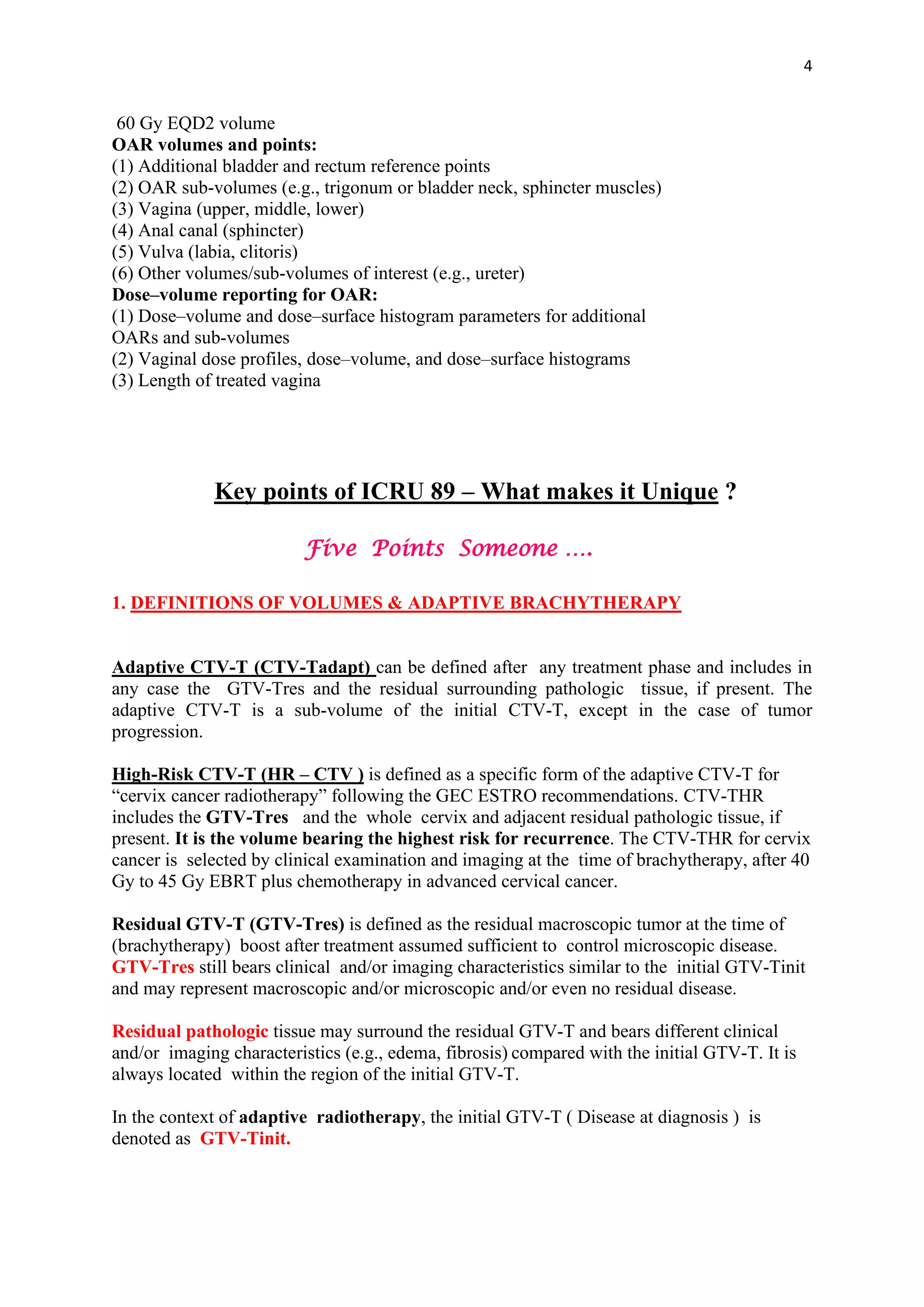 ICRU 89 summary & beyond converted | PDF