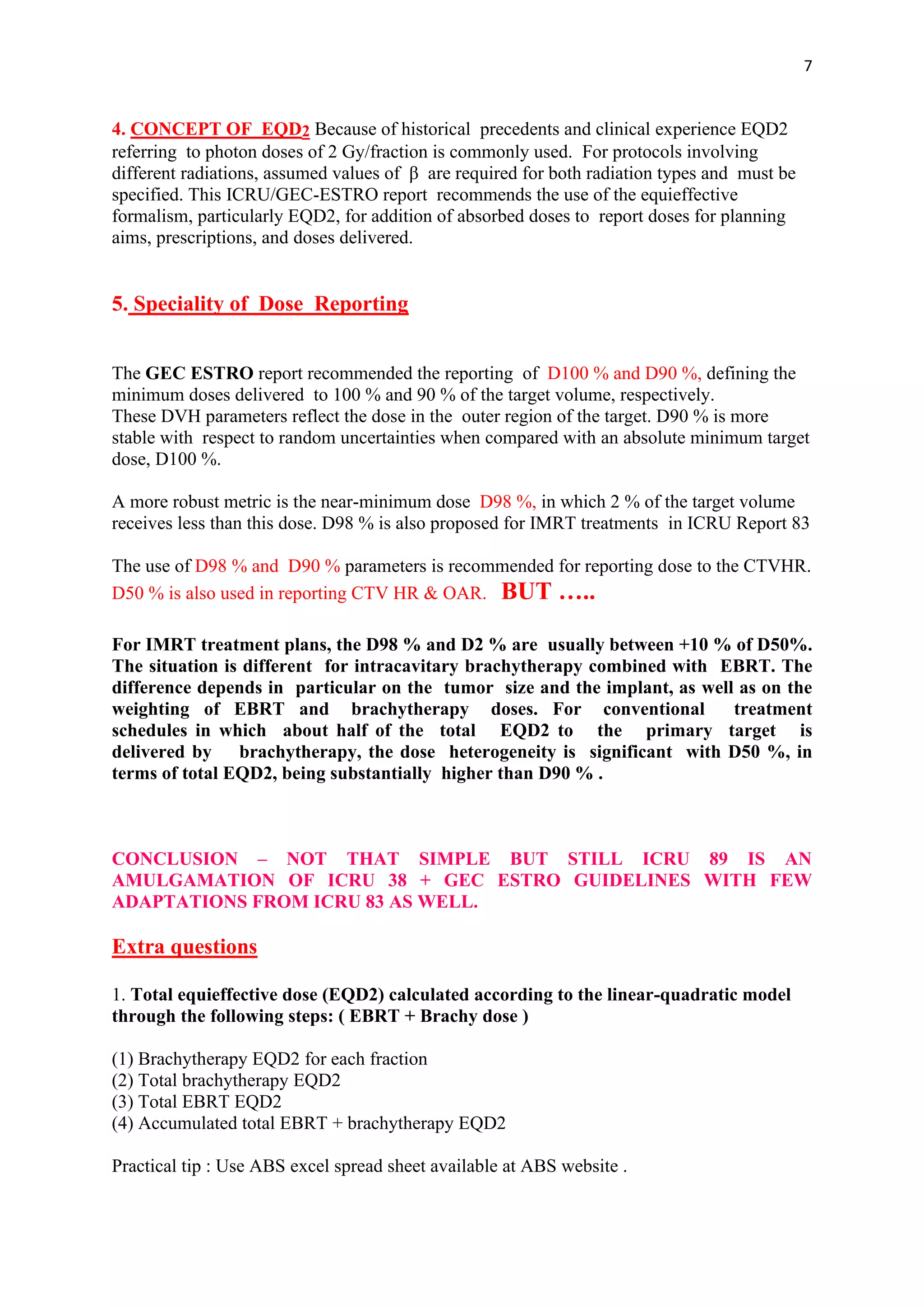 ICRU 89 summary & beyond converted | PDF