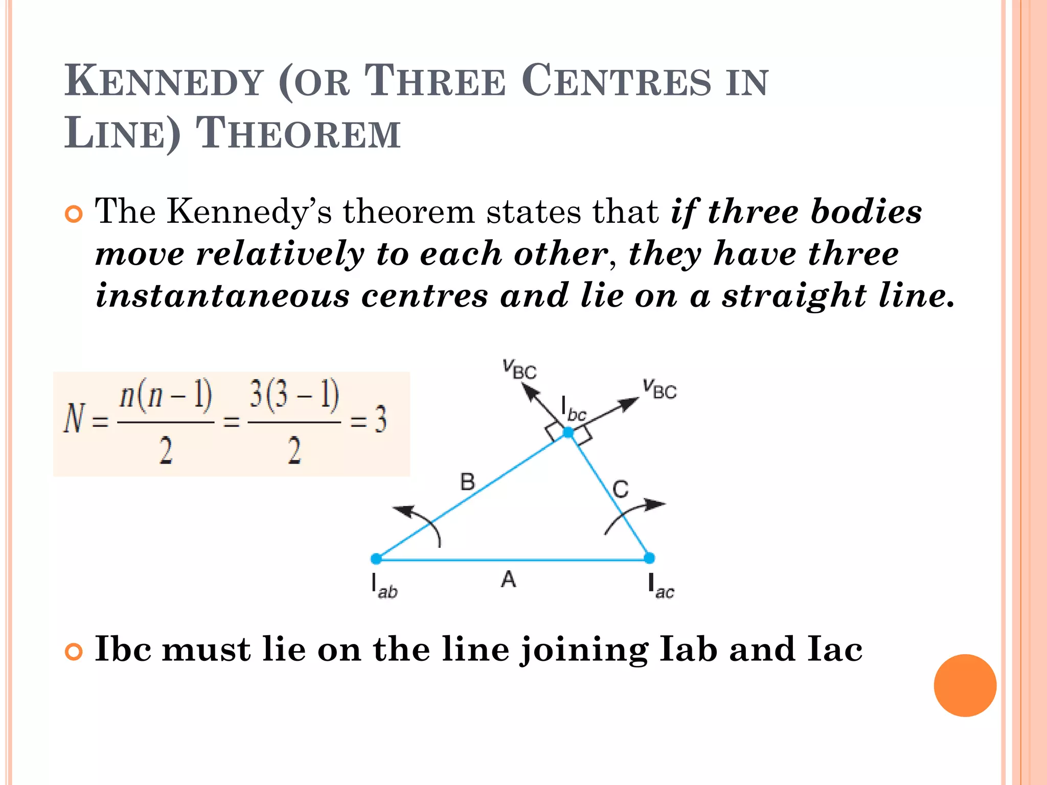 ICR Velocity Analysis Graphical Method, Theory of Machine | PDF