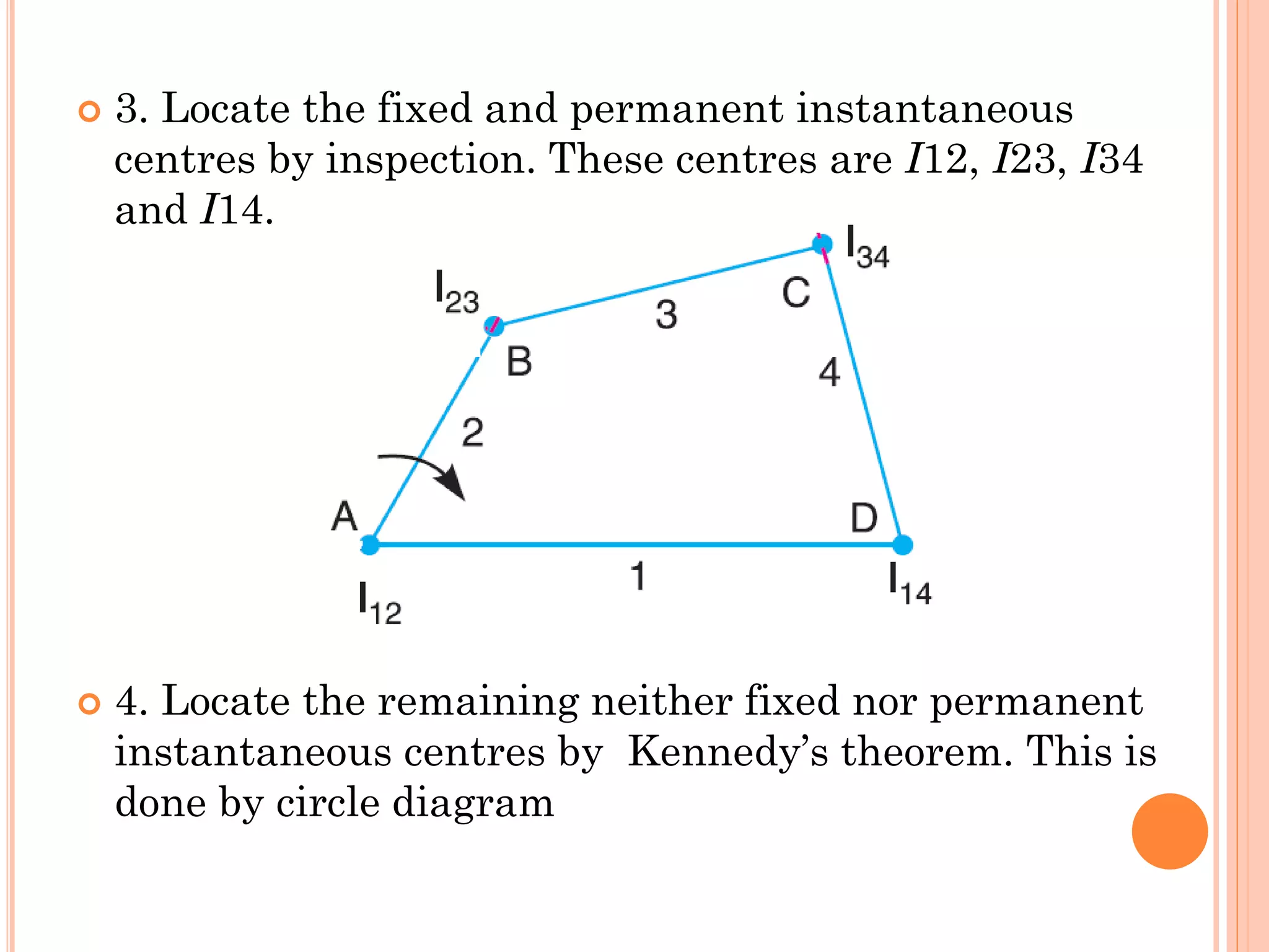 ICR Velocity Analysis Graphical Method, Theory of Machine | PDF