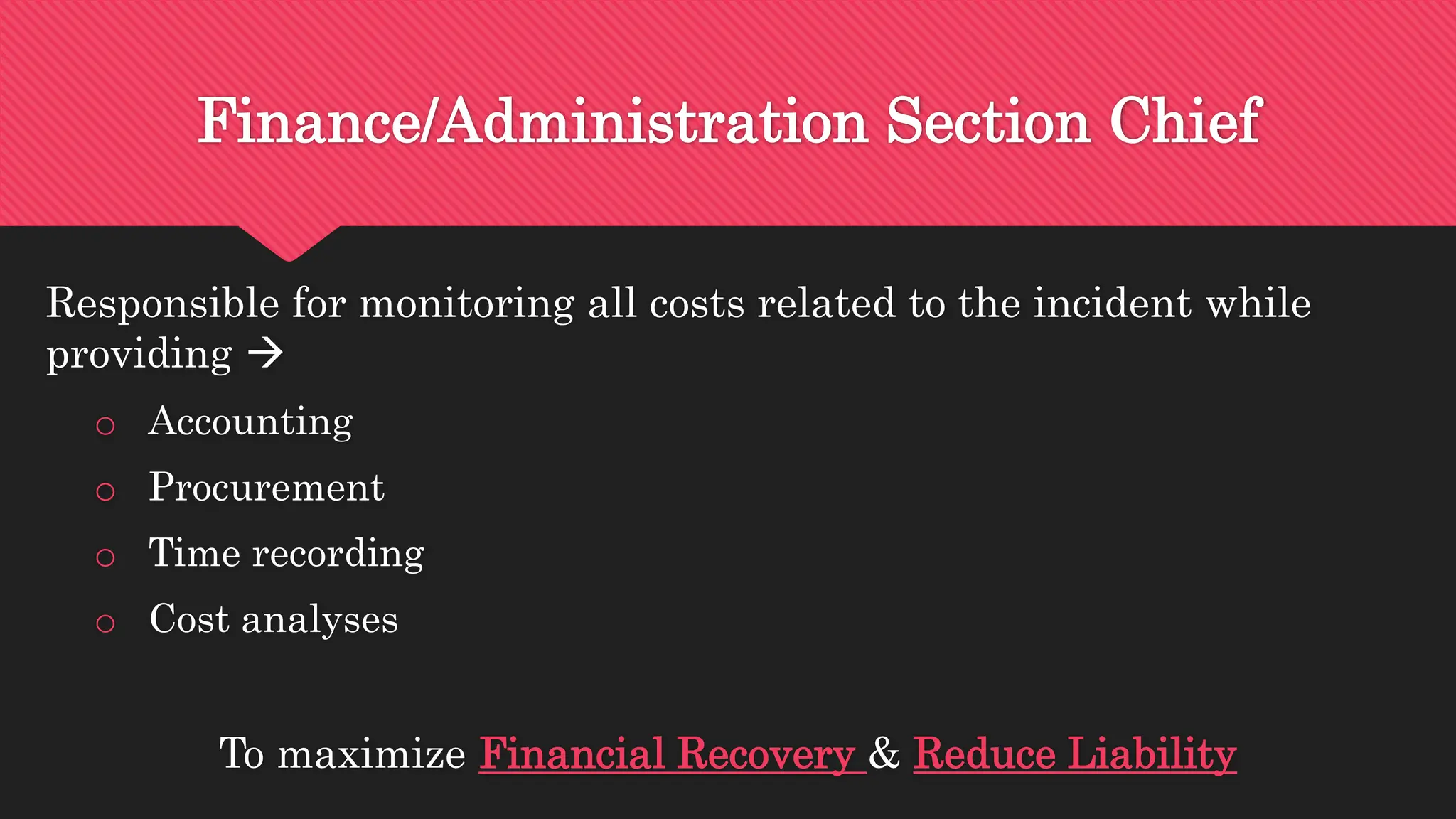 INCIDENT COMMAND SYSTEM POWERPOINT PRESENTATION | PPT
