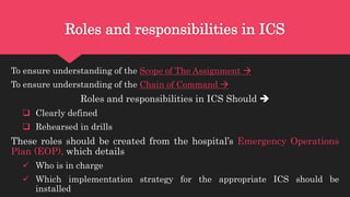 INCIDENT COMMAND SYSTEM POWERPOINT PRESENTATION | PPT