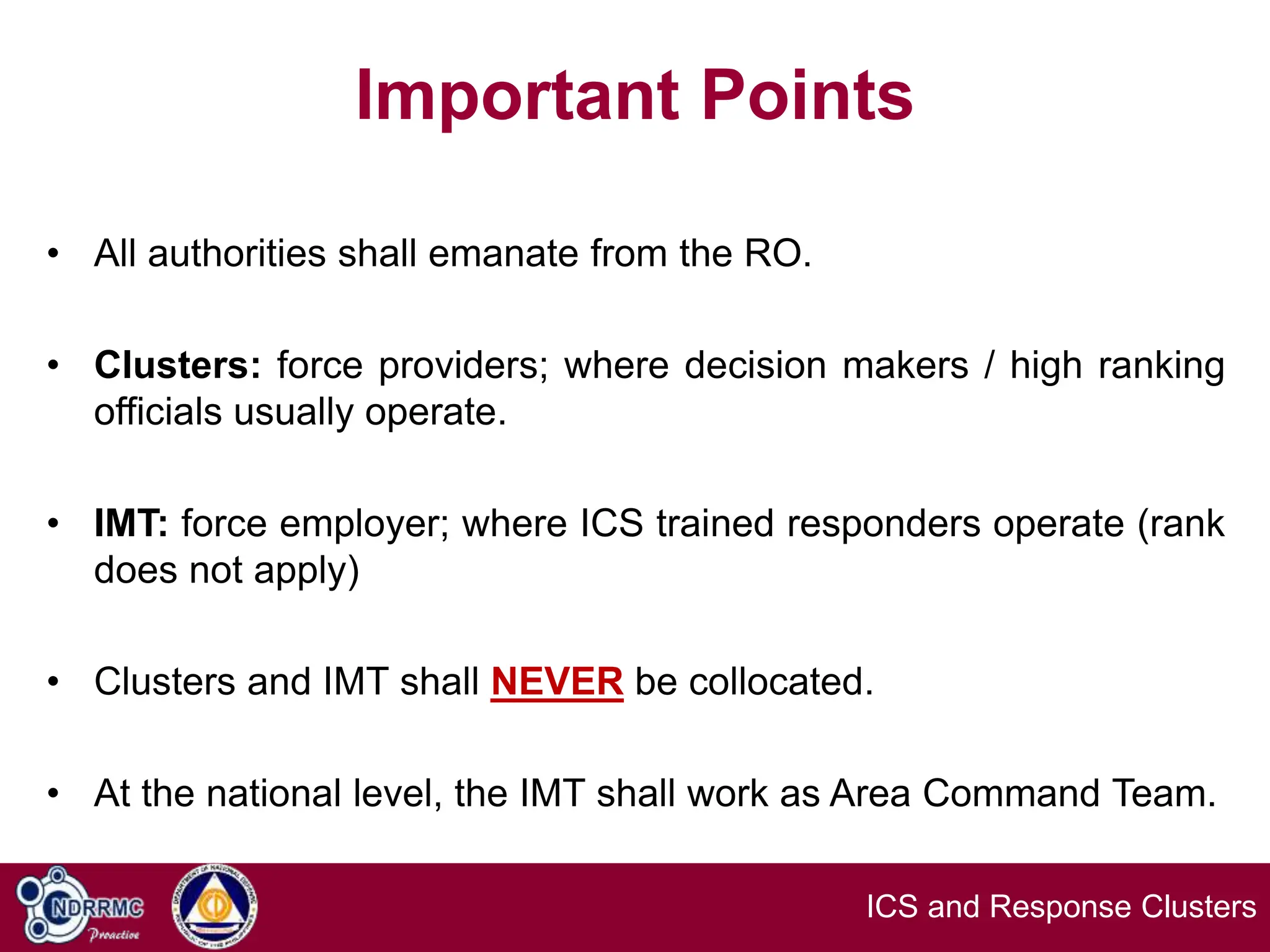 ICS-AND-RESPONSE-CLUSTERSICS-AND-RESPONSE-CLUSTERS.pptx.pptx