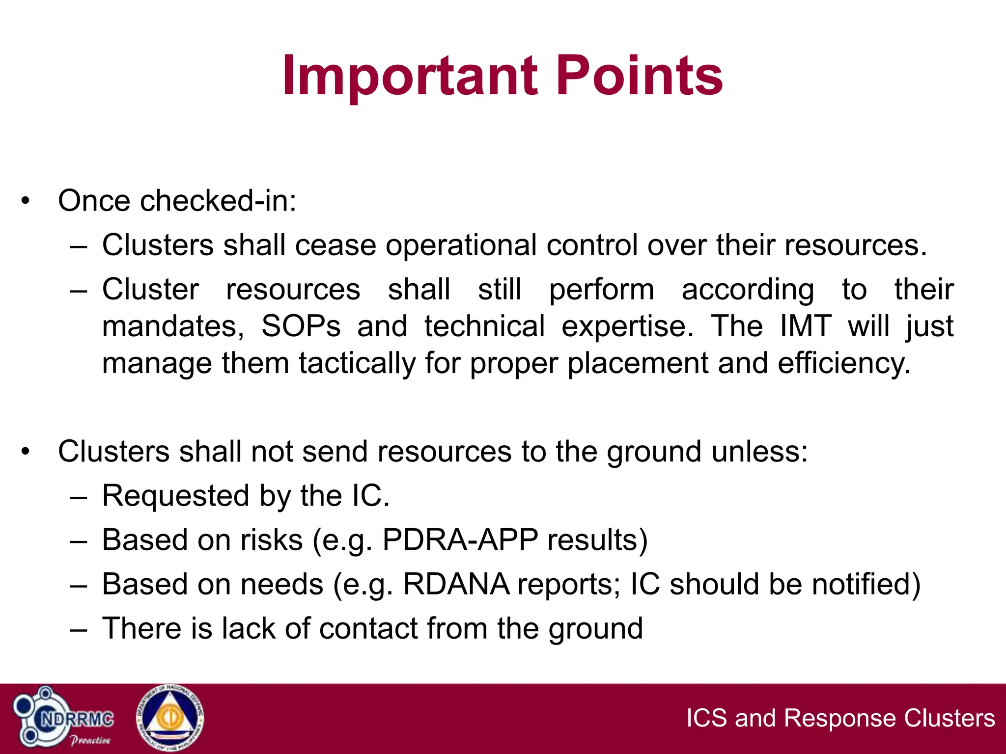 ICS-AND-RESPONSE-CLUSTERSICS-AND-RESPONSE-CLUSTERS.pptx.pptx